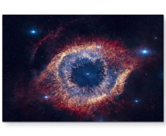 Paul Sinus Art Helixnebel - Leinwandbild 120x80cm