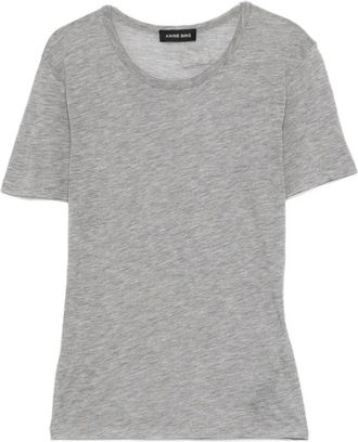 Anine Bing Femme, Tops, Gris, Taille: 38 FR Sylvie T-shirt