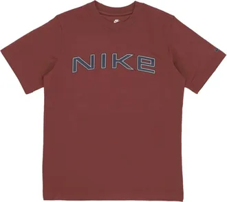 Nike Rotes Phoenix Tee Sportbekleidung Crew T-shirt - - Sport - Damen - Rot - M