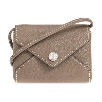 Tory Burch Femme, Accessoires, Brun, Taille: ONE Size Porte-cartes Tour de Cou