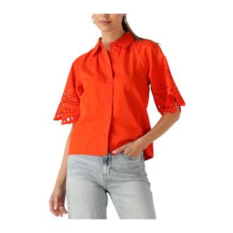 Y.A.S Y.a.s, Damen, Blusen & Hemden, Orange, LGr&ouml;&szlig;e