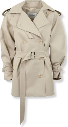 Max Mara Femme, Manteaux, Gris, Taille: 34 FR Spolverino Cacio
