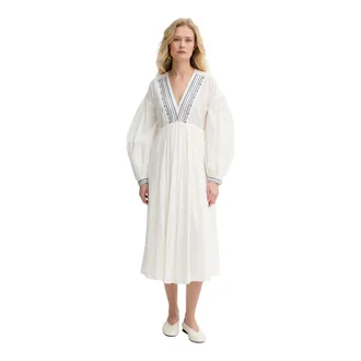A.P.C. A.p.c., Femme, Robes, Beige, Taille: 36 FR Robe Anni