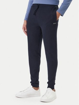 HUGO BOSS Jogginghose Waffle 50535878 Dunkelblau Regular Fit