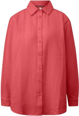 QS by s.Oliver Langarmbluse Bluse Musselin-Bluse