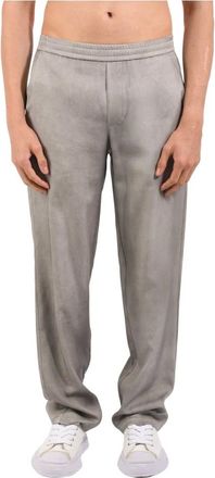 Msgm Msgm, Homme, Pantalons, Gris, Taille: L Logo-detail Waistband Track Pants