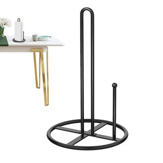 Generic Papierhandtuchhalter - Metall-K&uuml;chenhalter, 16,5 x 16,5 x 30,5 cm, tragbarer Rollenspender f&uuml;r Esszimmer, B&auml;ckerei, Caf&eacute;, Restaurant, Speisekammer