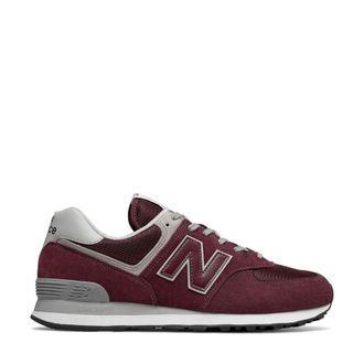 New Balance Homme, Chaussures, Rouge, Taille: 44 EU Baskets en Su&egrave;de et Textile
