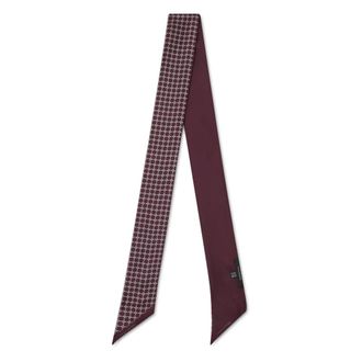 Tagliatore Foulard &agrave; motif g&eacute;om&eacute;trique - Homme - Accessoires - Brun - Taille: ONE Size