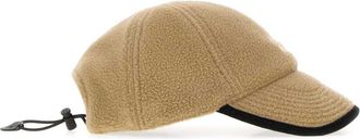 Miu Miu Womens Camel Flannel Baseball Cap Cammello Cappelli E Fasce Per Capelli Hat