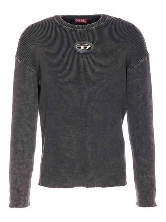 Diesel Pull Col Rond - Gris
