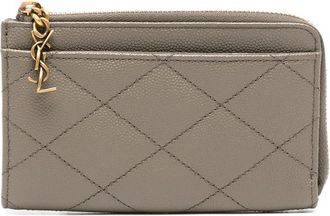 Saint Laurent Bijou Quilted Wallet