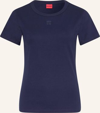 HUGO BOSS Hugo T-Shirt Deloris blau
