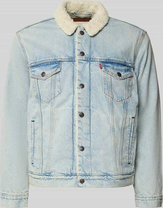 Levi's Jeansjacke mit Teddykragen