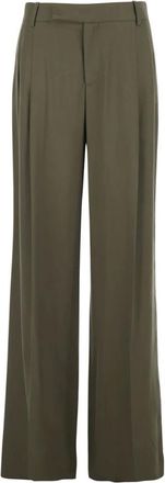 Federica Tosi Femme, Pantalons, Vert, Taille: 34 FR Pantalone 1P Classic