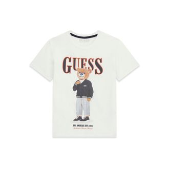 Guess T-Shirt L6GI09 K8HM4 Wei&szlig; Regular Fit