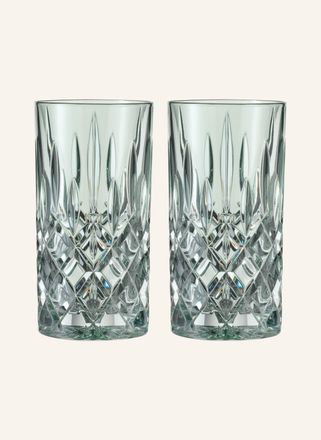 Nachtmann 2er-Set Longdrinkgl&auml;ser Noblesse blau