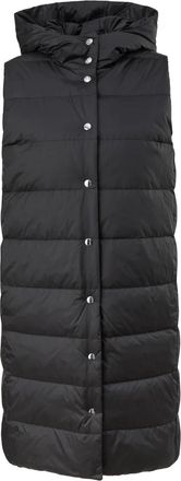 s.Oliver Wendbare Daunenweste - - Jackets - Damen - Schwarzk - 3XL