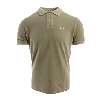 C.P. Company Pique Pigment Polo - - Tops - Herren - Gr&uuml;n - S