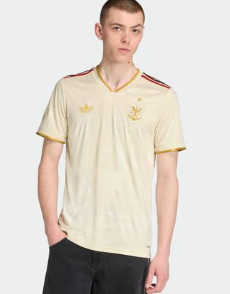 adidas adidas Performance - CR Flamengo 25 - Third - Trikot in Cremeweiß