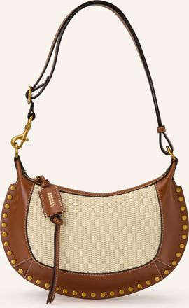Isabel Marant Isabel Marant Umh&auml;ngetasche Oskan Mit Nieten beige