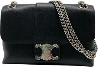 Celine Sac bandouli&egrave;re vintage Pre-owned - Femme - Pre-owned - Noir - Taille: ONE Size