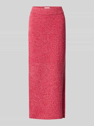 Christian Berg Strickrock aus Wolle in Two-Tone-Machart