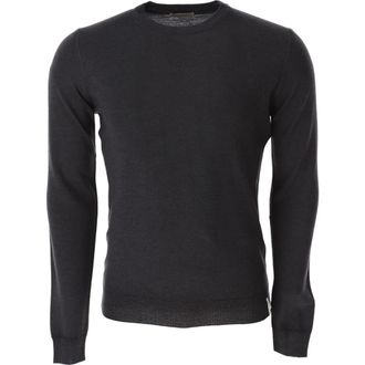 Brooksfield Round-Neck Strickwaren - - Knitwear - Herren - Grau - 2XL