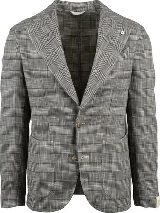 L.B.M. 1911 L.b.m. 1911, Homme, Vestes, Gris, Taille: XL Giacca Stondata