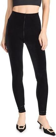 Commando Velvet Legging Pantalons, Noir, Taille L Femme