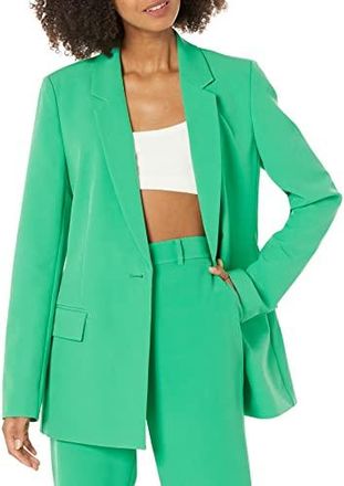 The Drop Blazer Long Blake pour Femme, Jade, XXL Grande taille