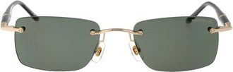 Montblanc Montblanc, Homme, Accessoires, Jaune, Taille: 54 MM Mb0344S Lunettes de soleil