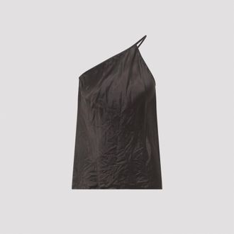 Rick Owens Haut nuisette &agrave; une &eacute;paule