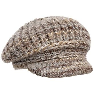 Mcburn Casquette Gavroche en Tricot Lasenia Bonnet pour Femme (Taille Unique - Beige)