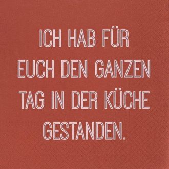 Räder Serviette Ich hab für euch