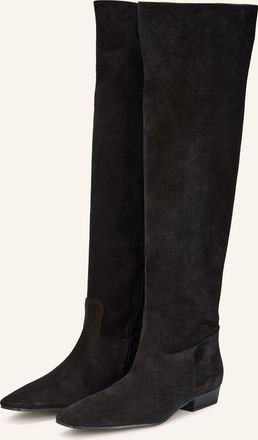 Bianca Di Overknee-Stiefel schwarz