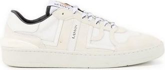 Lanvin Baskets bi-mati&egrave;re &agrave; lacets