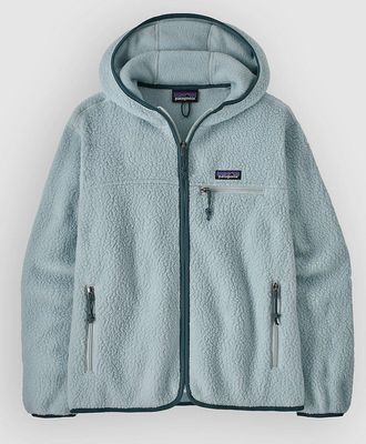 Patagonia Retro Pile Hoodie virtually blue