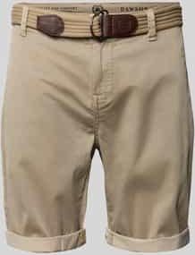 Lerros Bermudas mit G&uuml;rtel und Ges&auml;&szlig;taschen