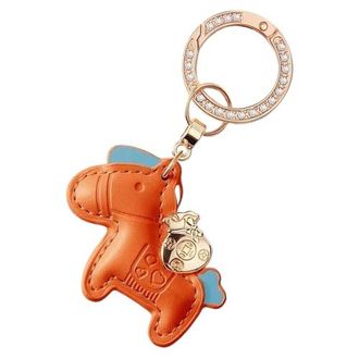 Generico Cheval Keychain - Charm de Sac &eacute;questre, accessoire de porte-cl&eacute;s en m&eacute;tal, pendentif d&eacute;coratif | Cadeau pour les amoureux des chevaux pour femmes, ho