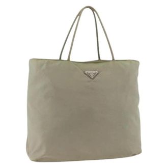 Prada Pre-owned Vintage Tote Bag - - Pre-owned - Damen - Beige - ONE SIZE