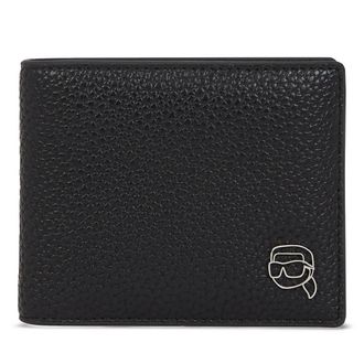 Karl Lagerfeld Portemonnaies - Ikon Faltportemonnaie Geldb&ouml;rse - Gr. unisize - in Schwarz - f&uuml;r Damen