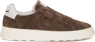 Voile Blanche Voile Blanche Low-Top Sneaker - Soft Suede Slip-On Sneakers - Gr. 41 (EU) - in Braun - für Damen