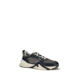 Fendi Mens Multicolor Calf Leather Bos Taurus Athletic Sneakers