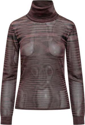 Missoni Klassisches Langarmshirt - Braun