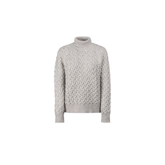 Moorer Femme, Pulls, Gris, Taille: 36 FR Fiames-Ndm