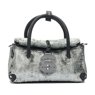 Zanellato Femme, Sacs, Gris, Taille: ONE Size Sac &agrave; main Dotta