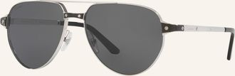 Cartier Sonnenbrille ct0425s silber