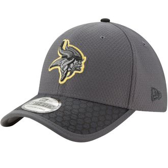New Era Herren Cap NFL17 3930 SL MINVIK GPH BLK, DK Grey, ML, 11462255