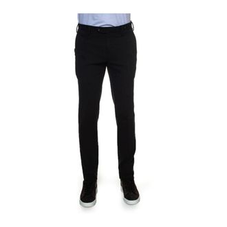 PT01 Pt01, Homme, Pantalons, Noir, Taille: 3XL Pantalon Chino Slim Fit à Imprimé Carreaux